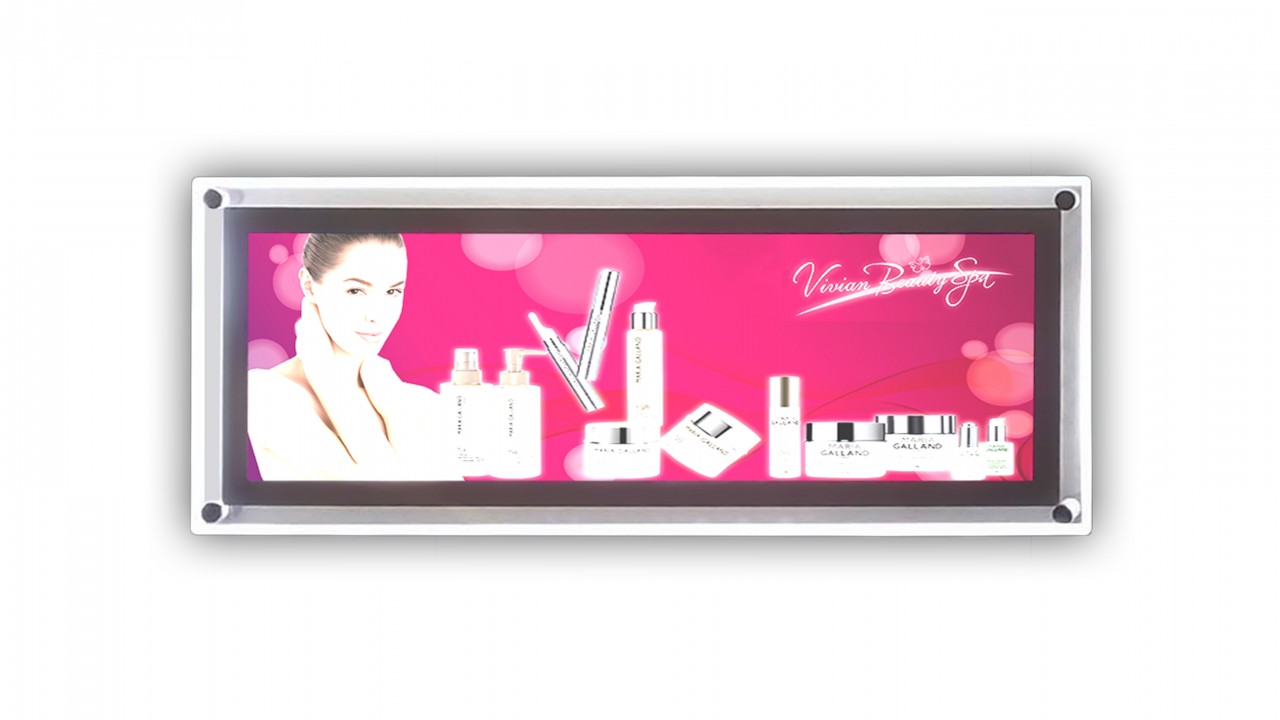 WALL MOUNT ACRYLIC SLIM LIGHTBOXES